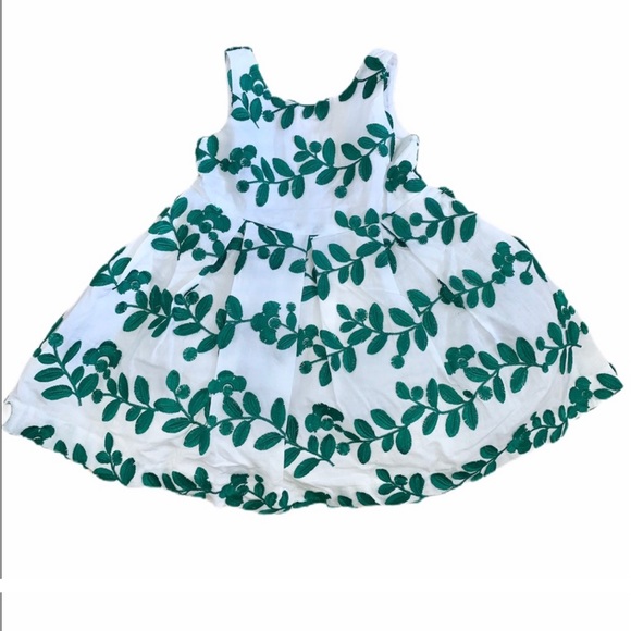 Janie and Jack | Dresses | Nwot Janie And Jack Green White Floral ...